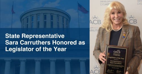Ohio Association of County Boards of DD - State Representative Sara ...